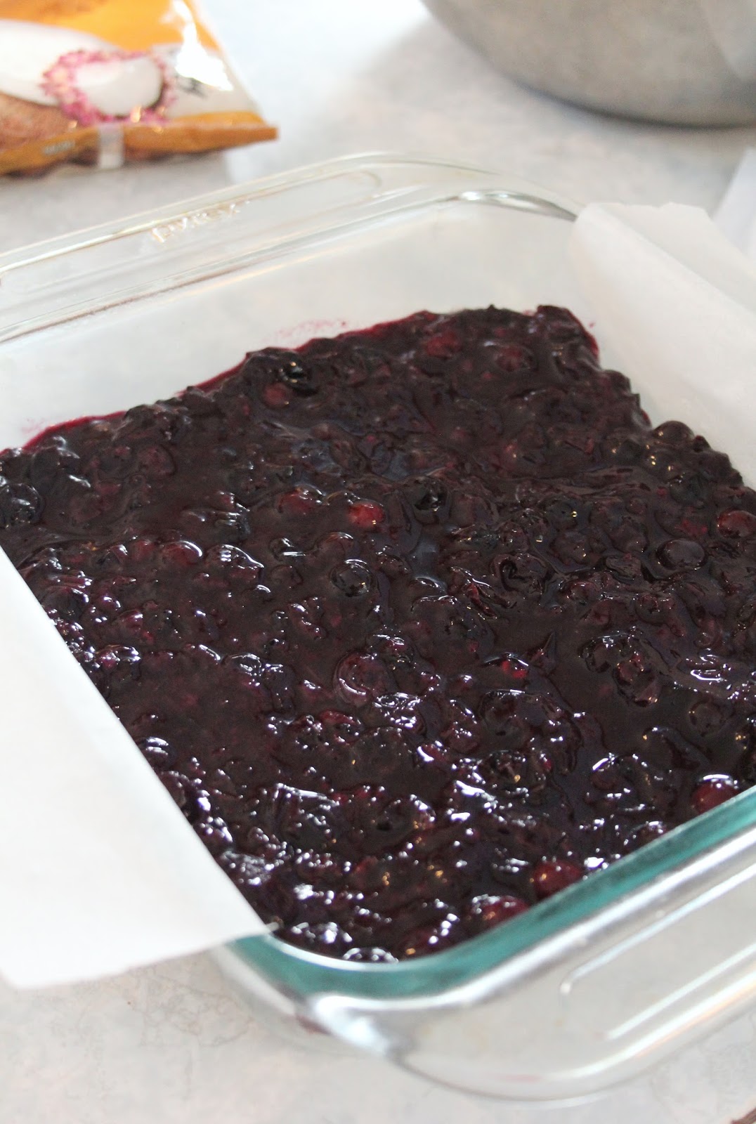 Jo and Sue: Refreshing Blueberry And Coconut Rice bars