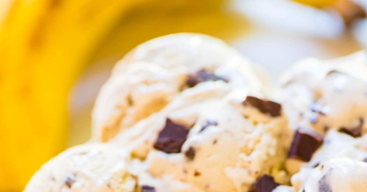 Helado de Banano - Recetas Con Sabor Latino