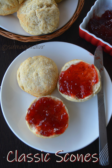 Veggie Platter: Classic Scones