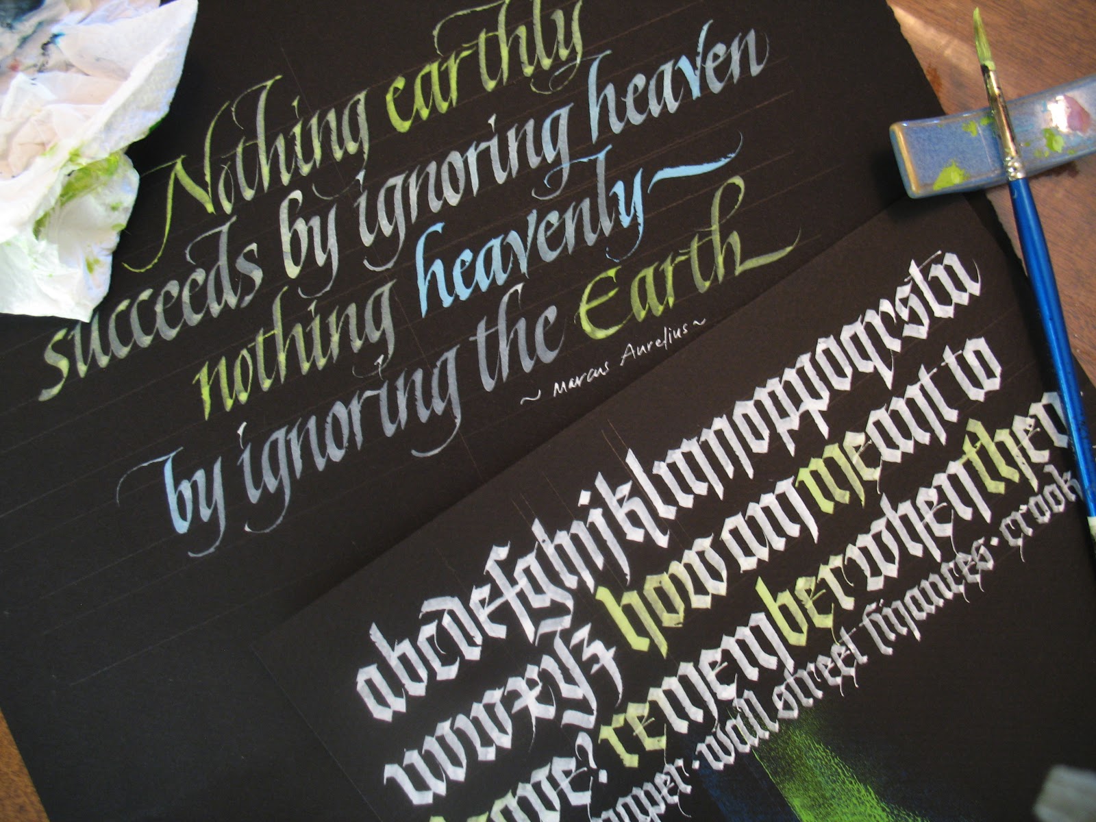 Notes: a Calligraphic Journal