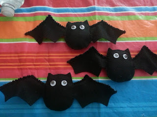 Adorable Felt Bat Stuffies