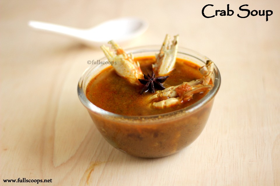 Crab Soup | Crab Recipes ~ Full Scoops - A food blog with easy,simple ...