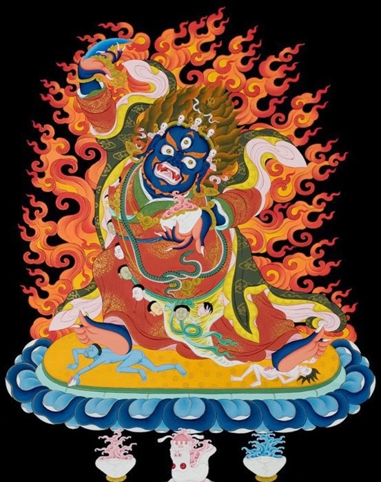 Destiny Gallery 丰天林: Bernagchen Chen (Black Robe) Mahakala (Kagyupa ...
