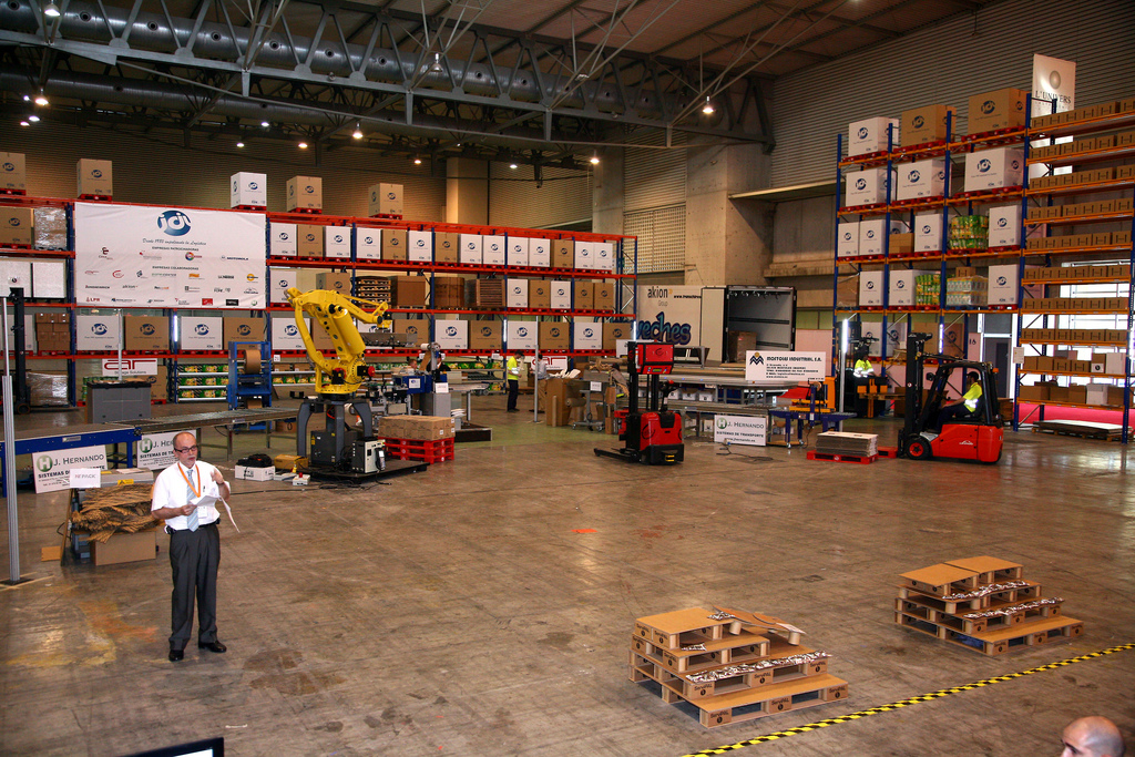 Logística de Almacén : Funcionamiento del Manejo de Material.