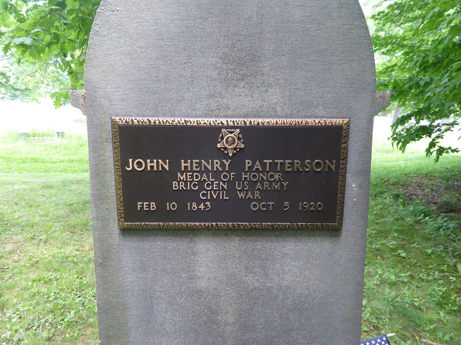 Photo-ops: Medal of Honor: Brigadier General John Henry Patterson ...