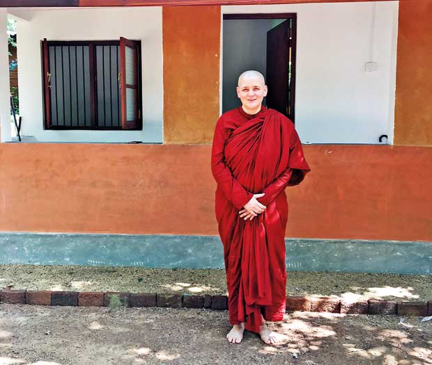 KARUṆĀ SEVENA: Bhikkhunī Visuddhi was interviewed for Sri Lankan "Daily ...