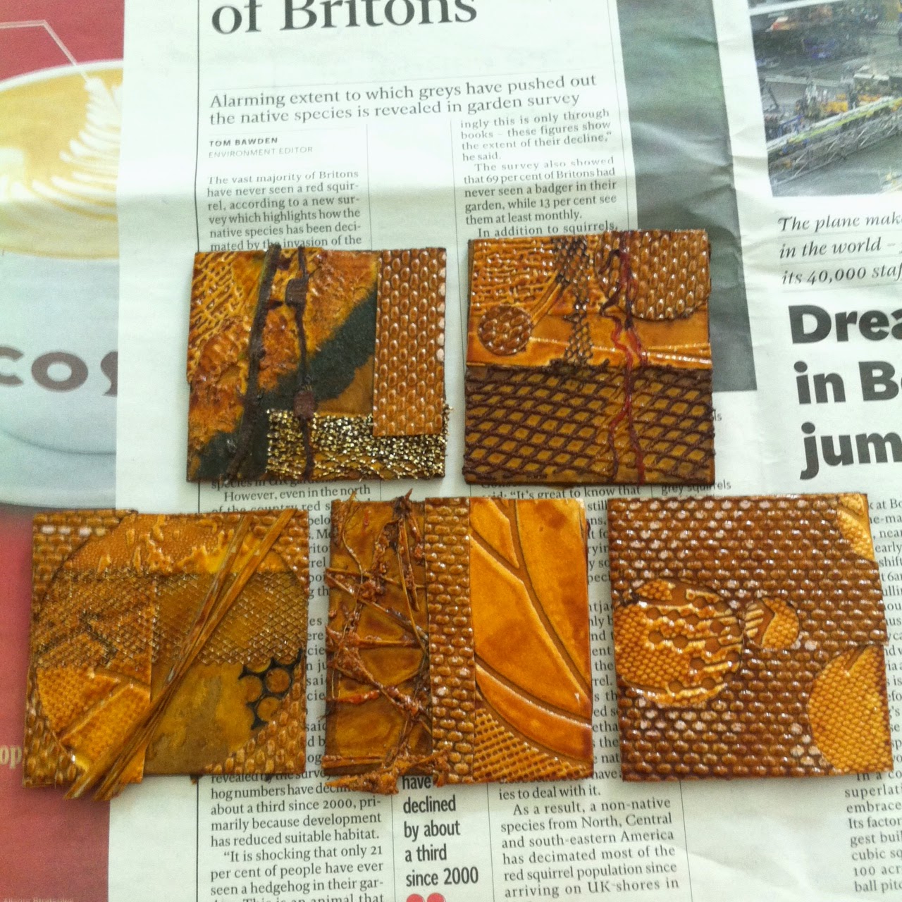 Art & Design Level 3 Extended Diploma: Collagraph Printing