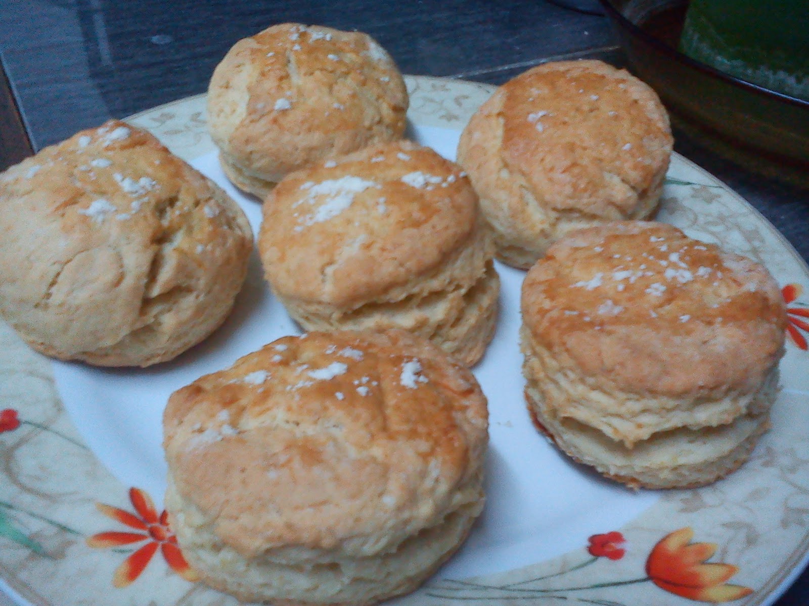 Haslina: Scones@skon with resepi.