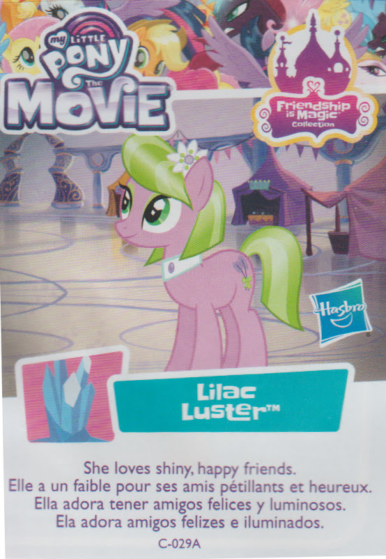 MLP Lilac Luster Blind Bag Cards | MLP Merch