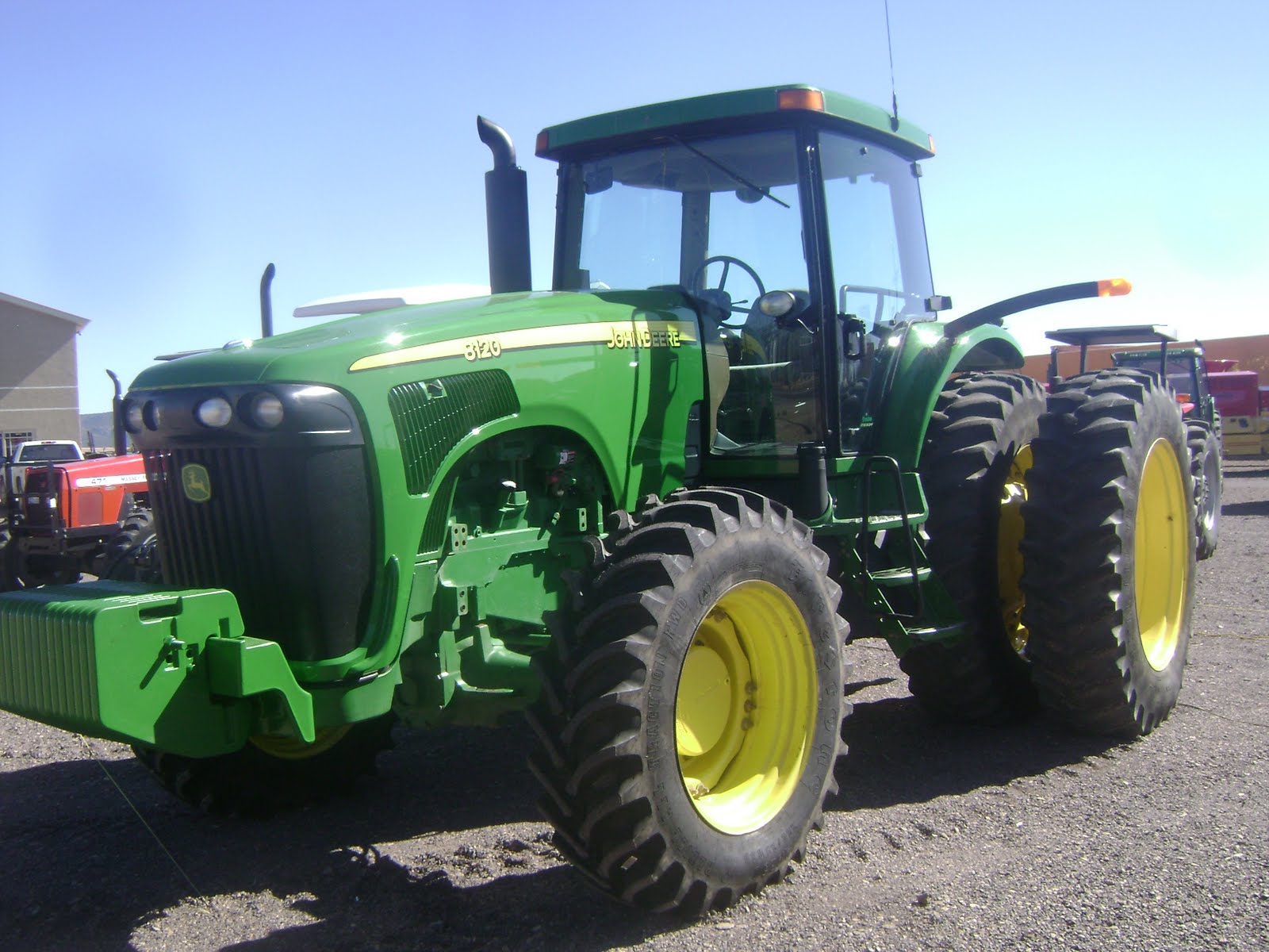 MAQUINARIA AGRICOLA INDUSTRIAL: Tractor John Deere 8120 4x4 Doble ...
