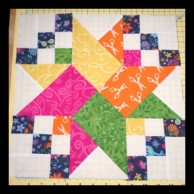 Quilty Friends: CQF Month 4 - October 2012 - Woven Together