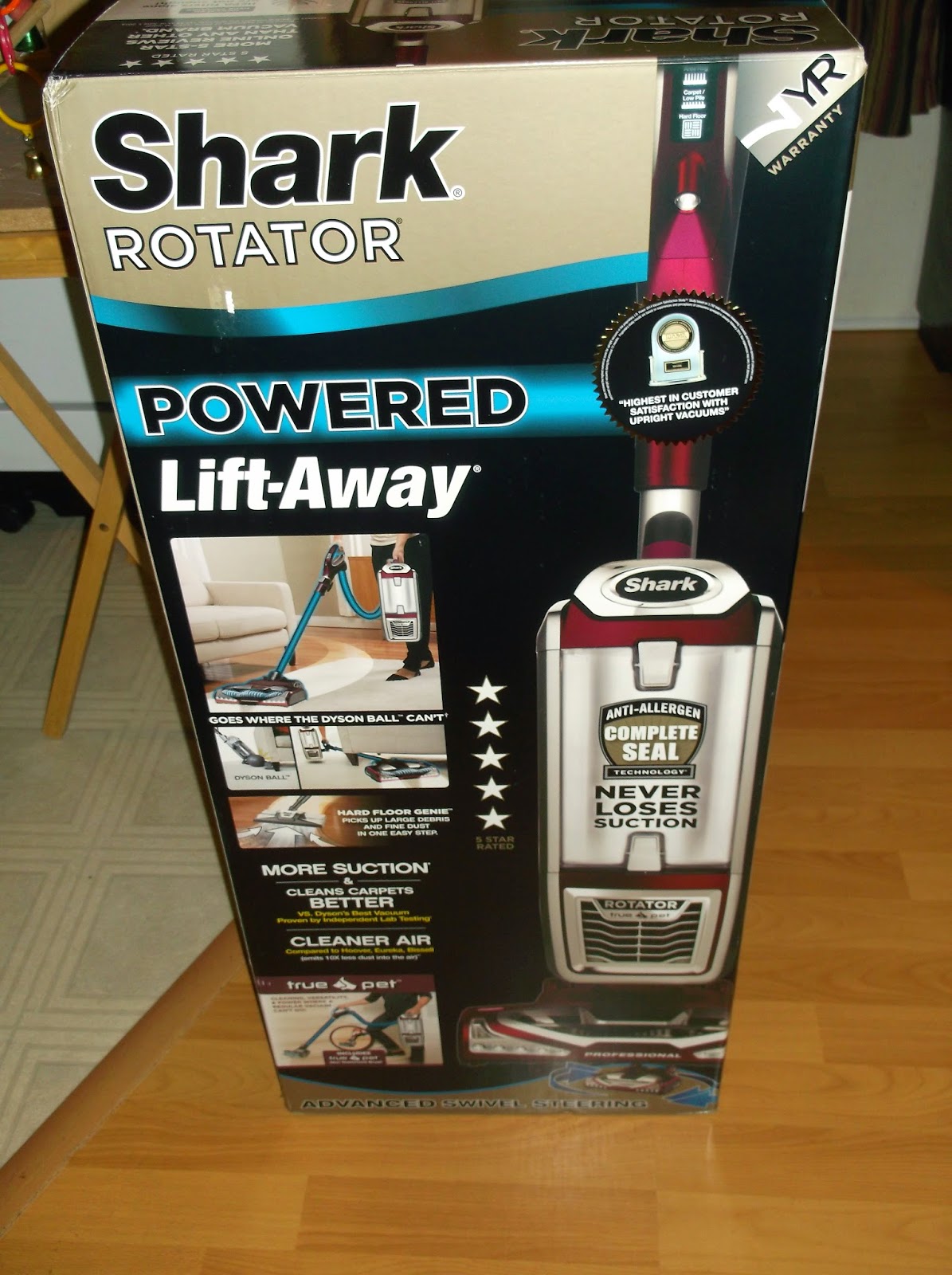Missy's Product Reviews : Shark Powered Lift Away