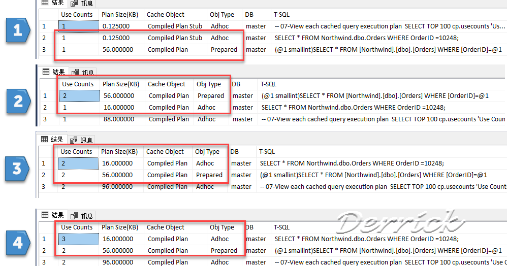 德瑞克：SQL Server 學習筆記: [SQL Server] Enable optimize for ad hoc workloads ...