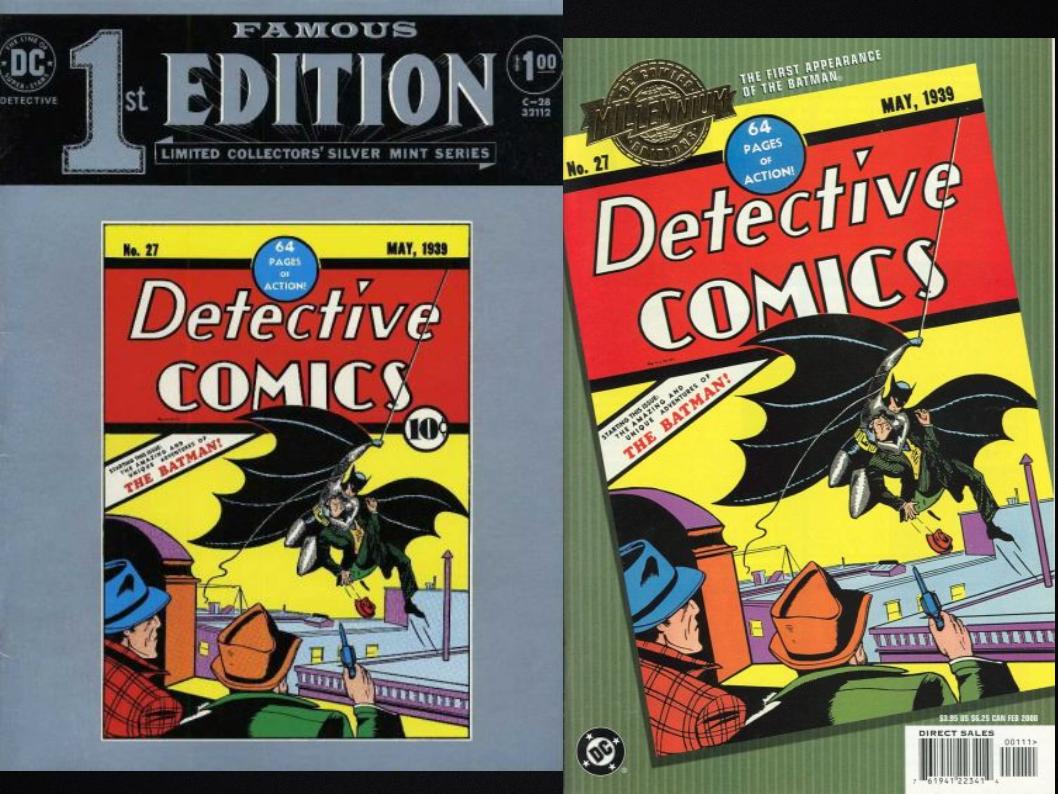 Dave's Comic Heroes Blog: Detective Comics 27 The First Batman