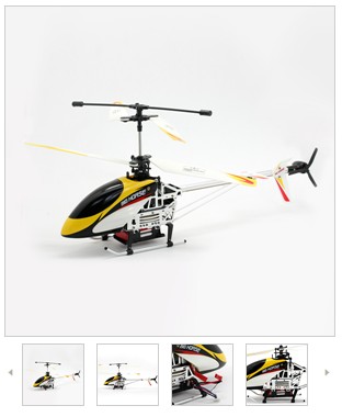 2.4G 4 channel radio-control helicopter with gyro Battery Pack And ...