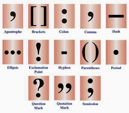 Click on: PUNCTUATION MARKS