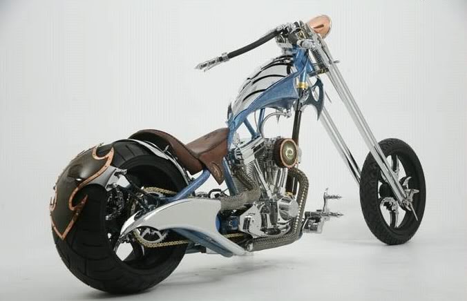 auto stark bikes: american chopper spider bike