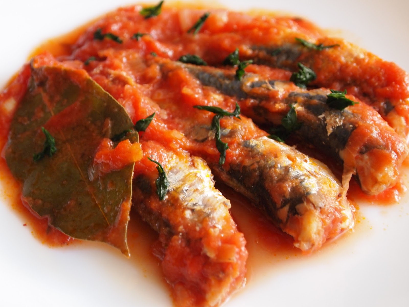 La cocina de Gema y Eva: Sardinas a la moruna