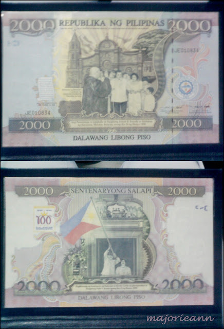 assembled thoughts: 2000 Peso bill