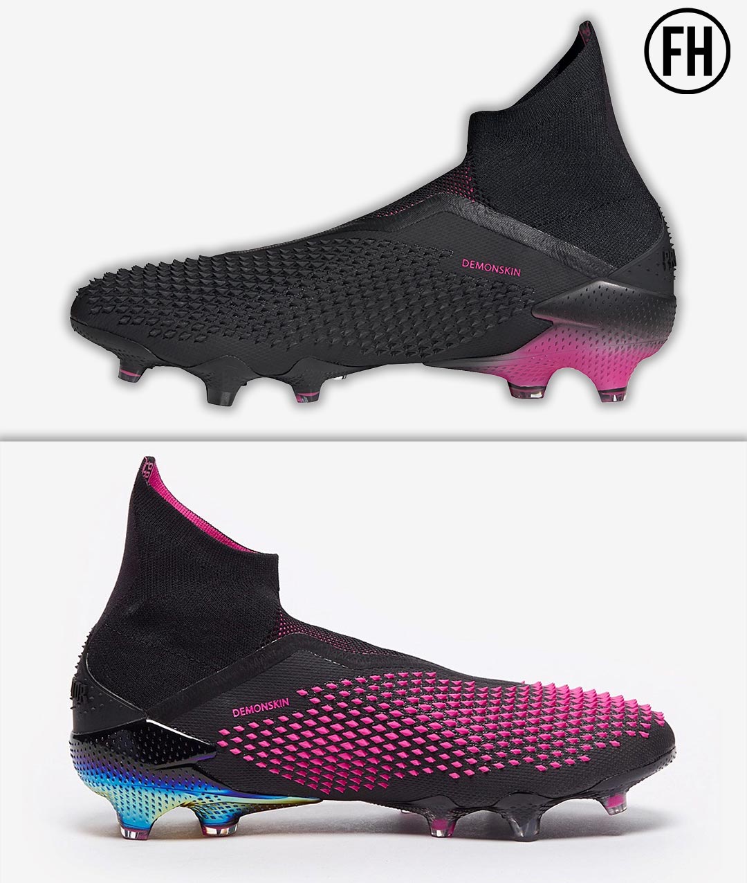 Which Is Better? Black / Pink Adidas Predator 20+ Special vs Black Pack ...