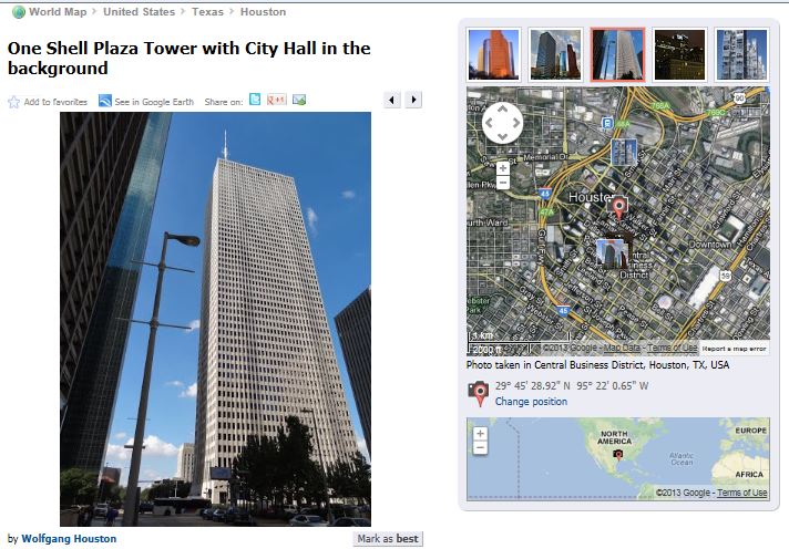 Houston in Pics: One Shell Plaza Office Tower Downtown Houston