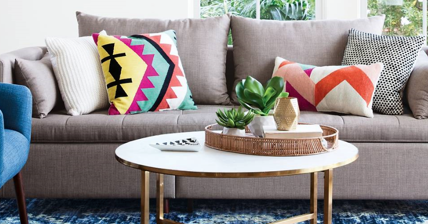 How To :: Style a Coffee Table for Real Life... with a husband ...