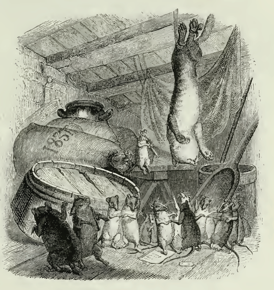 Mythology and Folklore UN-Textbook: La Fontaine: More Mice (Wright)