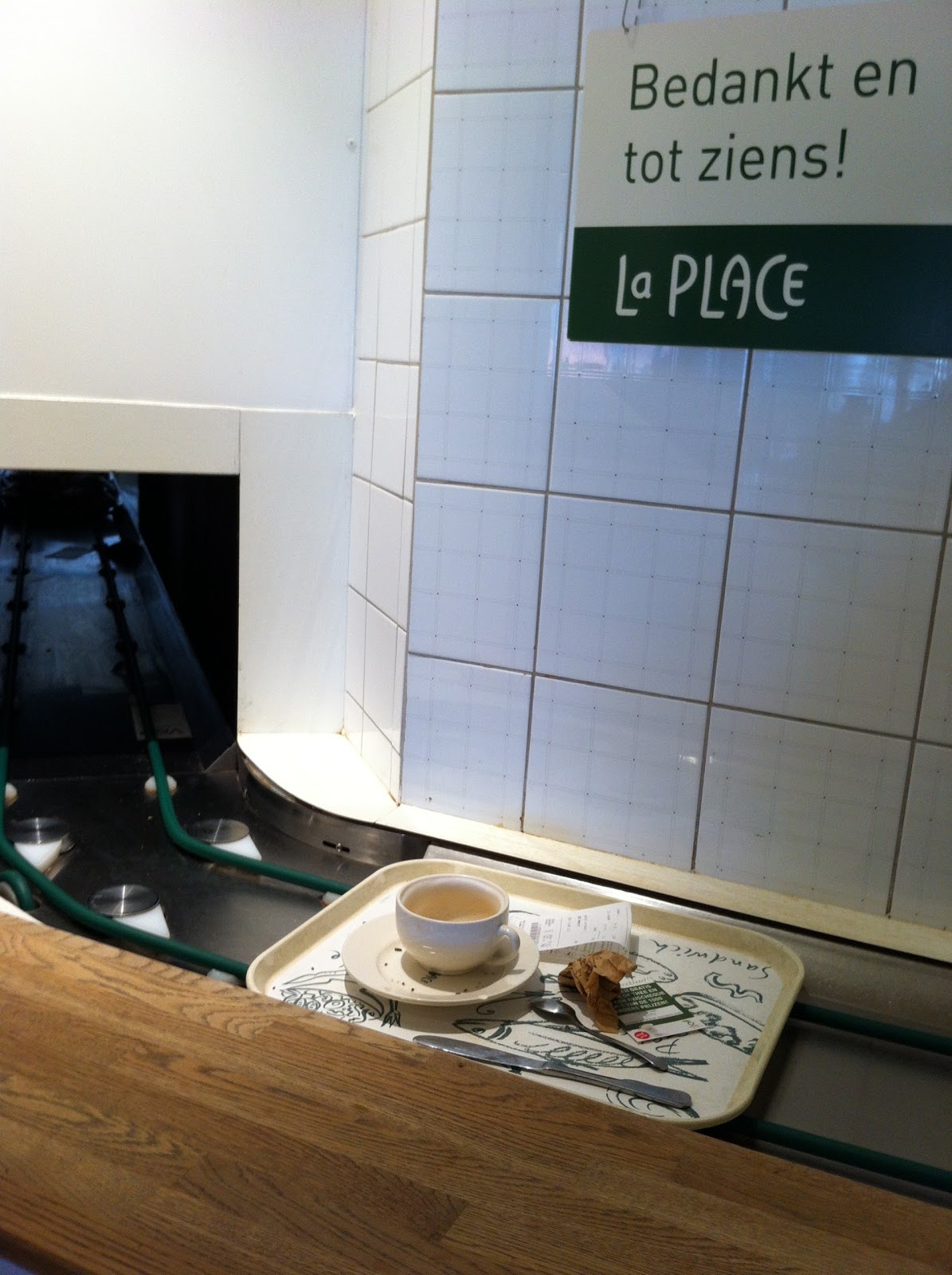 Implement tray return automation to facilitate productivity