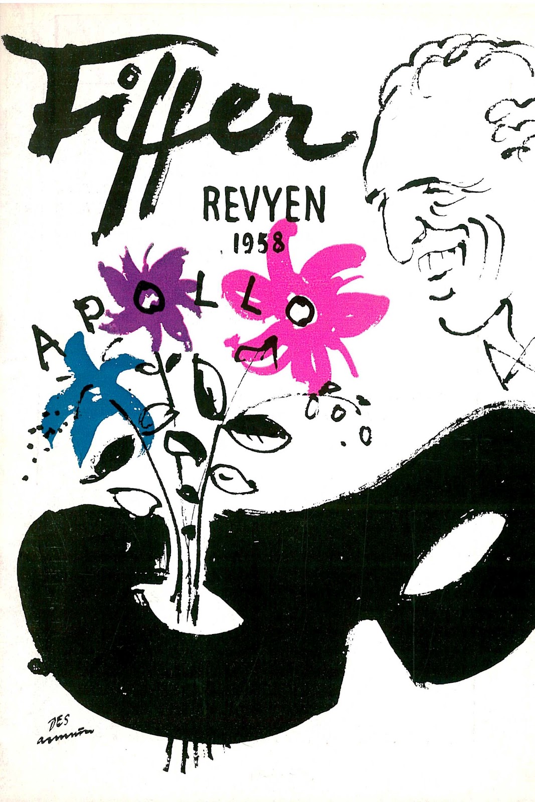 Særsamlinger: Teaterprogrammer fra Fiffer-Revyen - billeder