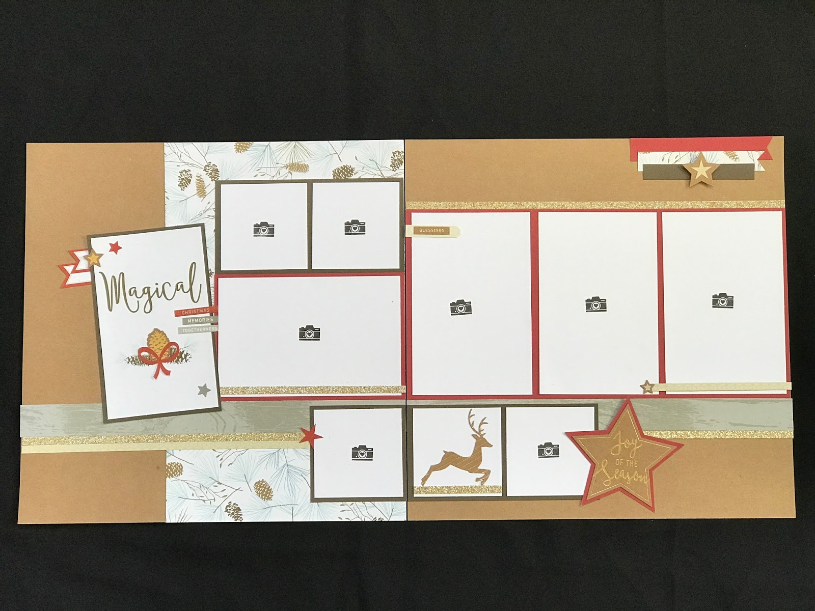 Scrapbook LIFE!: January Scrapbook Layouts!