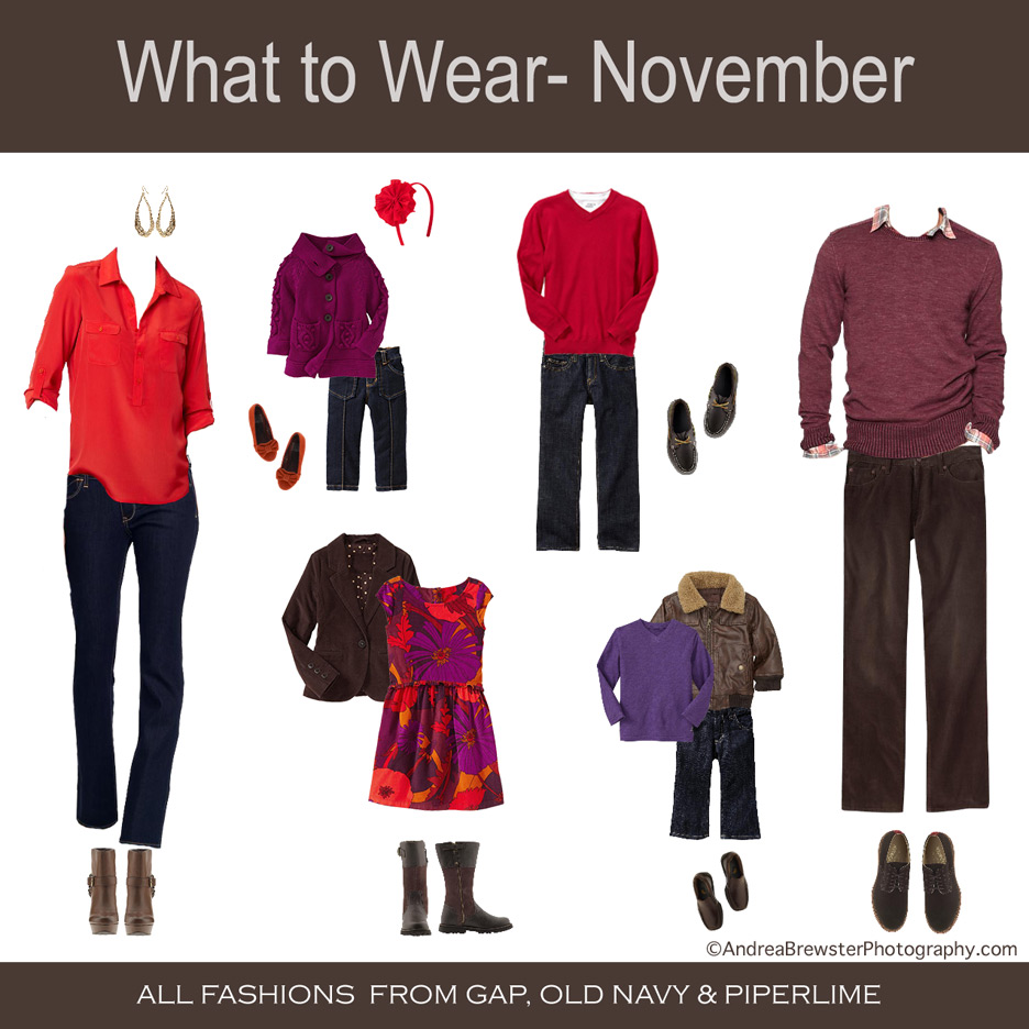 Andrea Brewster Photography: What to Wear- November [Mesa, Gilbert ...