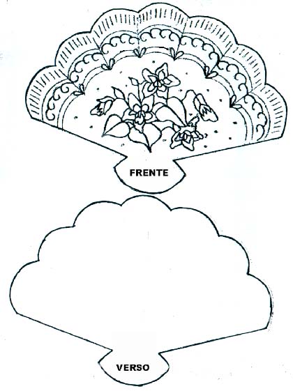 Fan Template for Invitations or Cards. | Oh My Fiesta For Ladies!