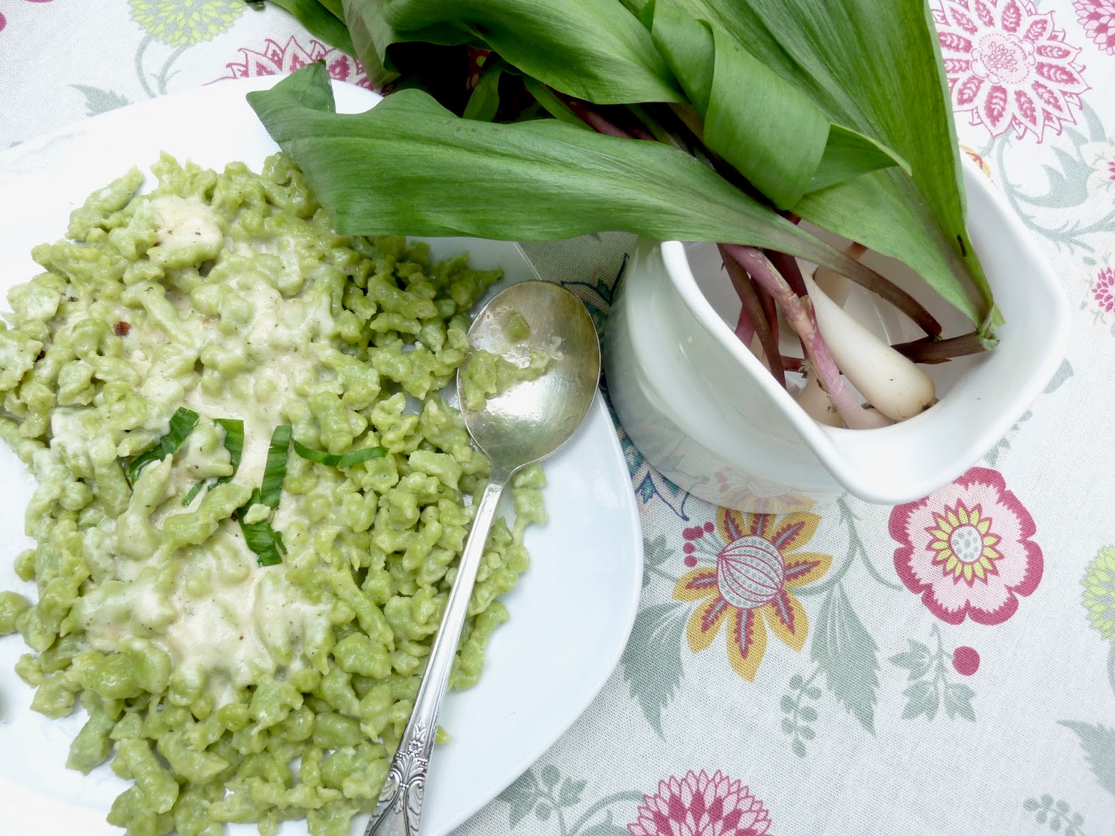 Ramp Spätzle in Cream Sauce – Diary of a Mad Hausfrau