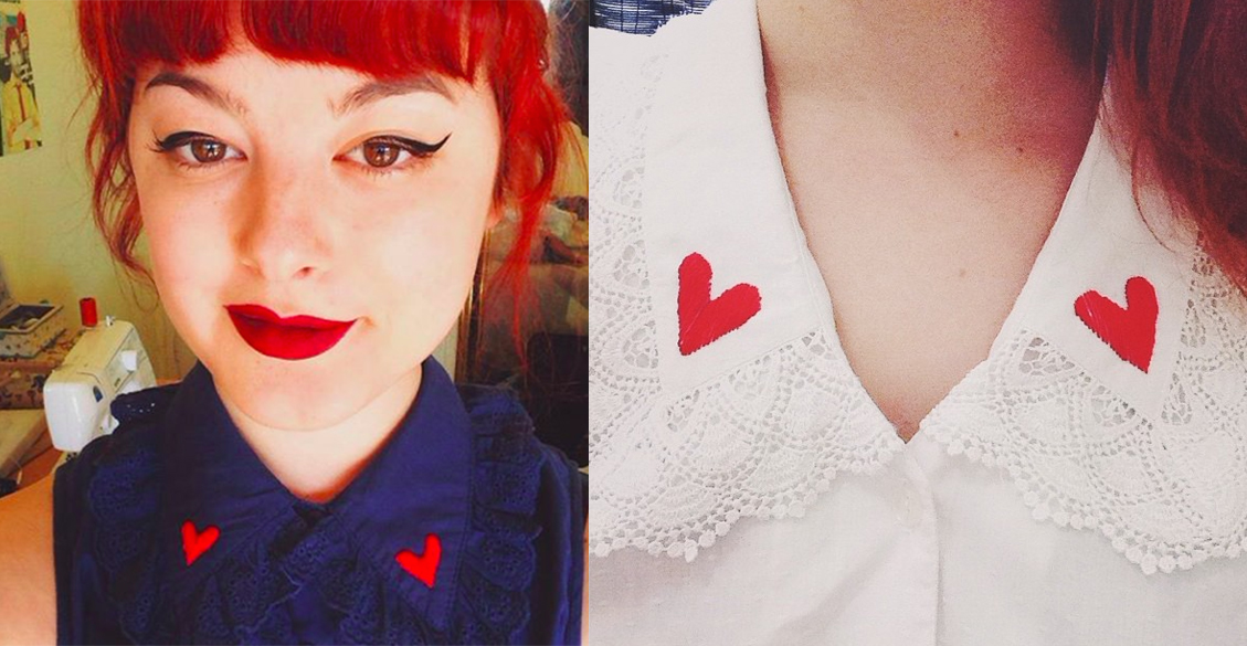 The Pineneedle Collective: DIY Heart Collar