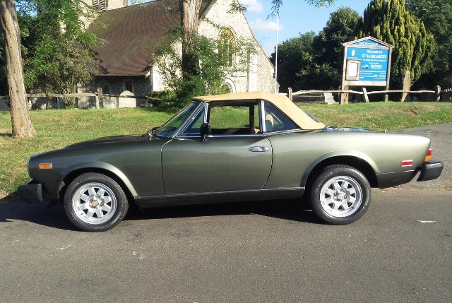 CLASSICS CHATTER AUCTION UPDATES: 1981 FIAT 124 CONVERTIBLE - Historics ...