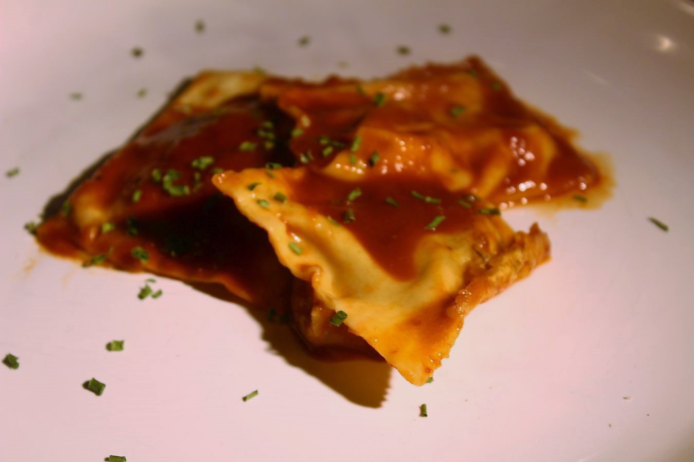 Ravioli mit pulled pork und Barbecuesoße – glatzkoch.de