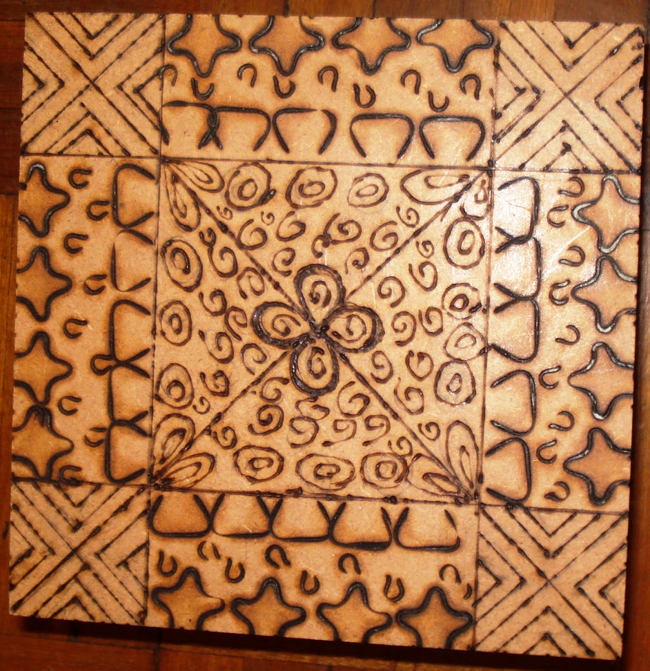 CRIARTE: Caixa Pirogravura