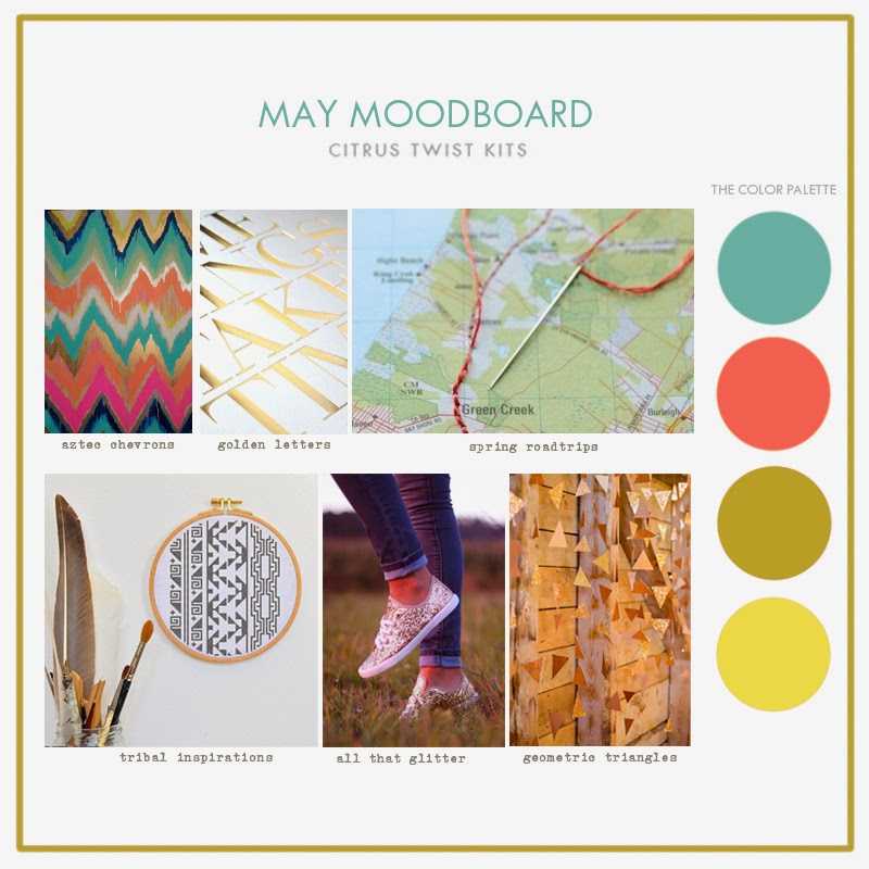 Citrus Twist Kits | Blog : Are You Ready for the May Mood Board?