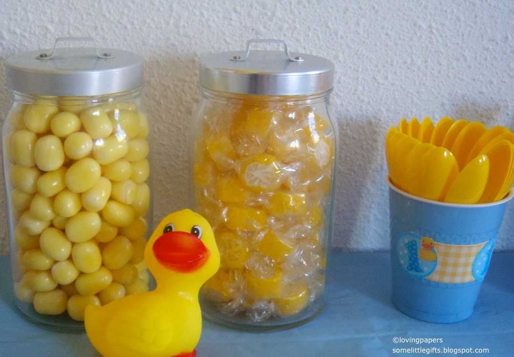 Rubber duck 1st birthday party. Fiesta del patito de goma. | Some ...