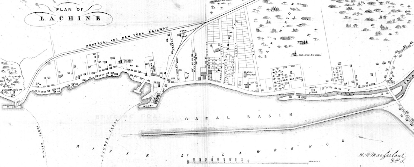 Turcot Yard: Turcot Yard's origin