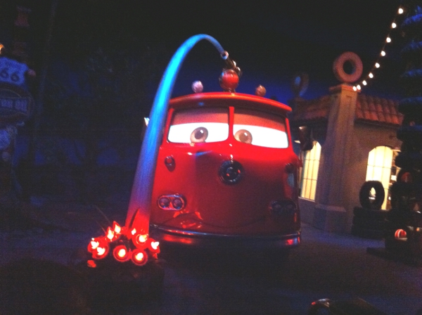 Mouse Troop: A look at Red From Radiator Springs Racers