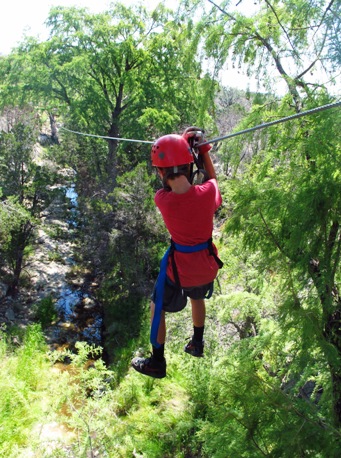 GOING ON ADVENTURES: Ziplining in Texas: exercise and great views