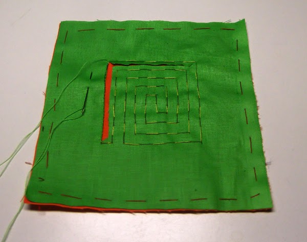 Textile Arts Now: Mola tutorial 02- A two layer mola