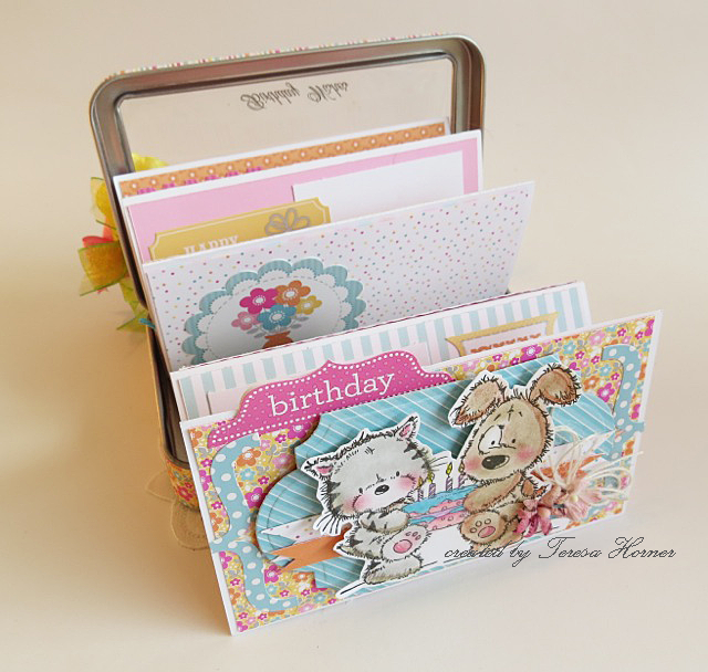 Really Reasonable Ribbon Blog: Happy Birthday Mini Book with Flowers