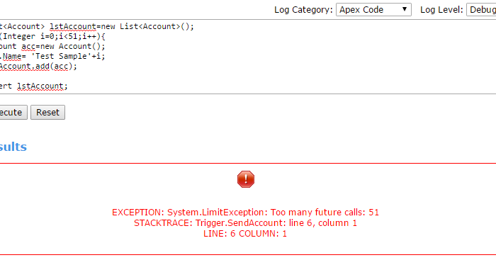 Salesforce Development Resolution For Too Many Future Calls Limit In Apex 