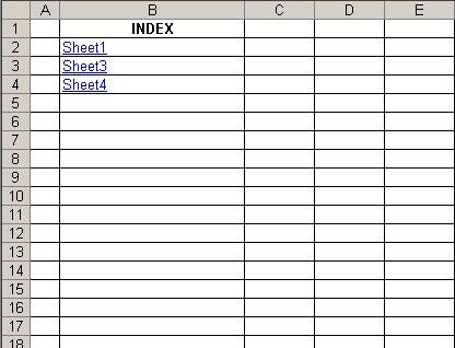 Exploring Excel Macros: Create Automatic Index sheet in Excel