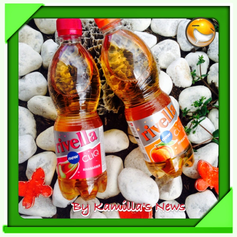 Kamilla`s News: Rivella Cliq - Pfirsich und Rhabarber