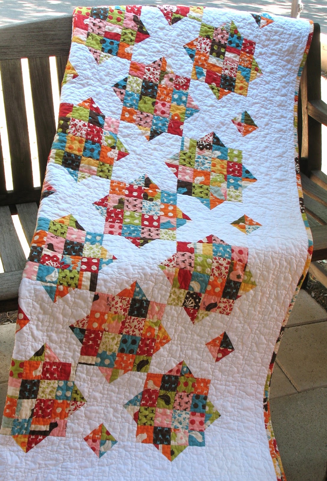 Ye Olde Sweatshop: Arkansas Crossroads Quilt in Oh Deer (#51)