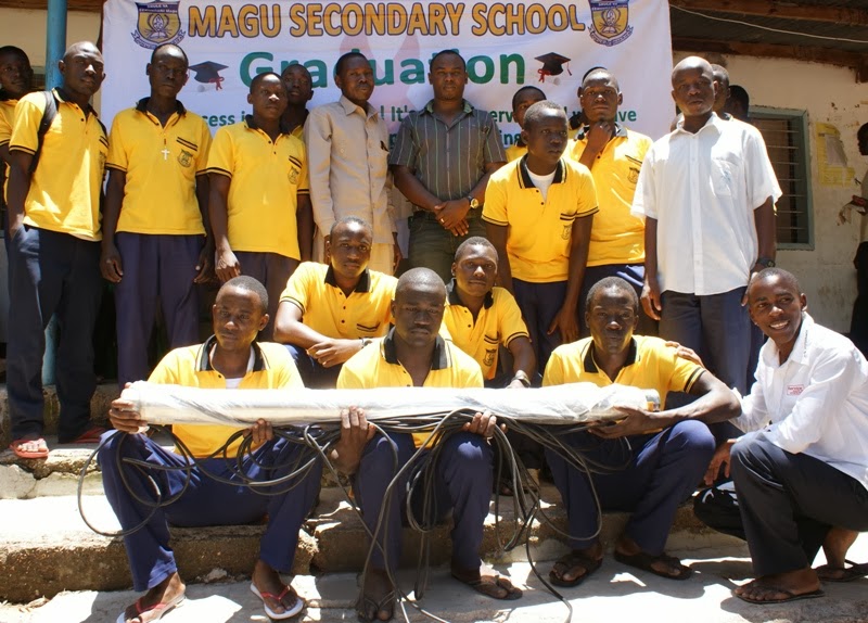 MATUKIO @ MICHUZI BLOG: LUGUMI ENTERPRISES LTD YAKABIDHI PAMPU YA MAJI ...