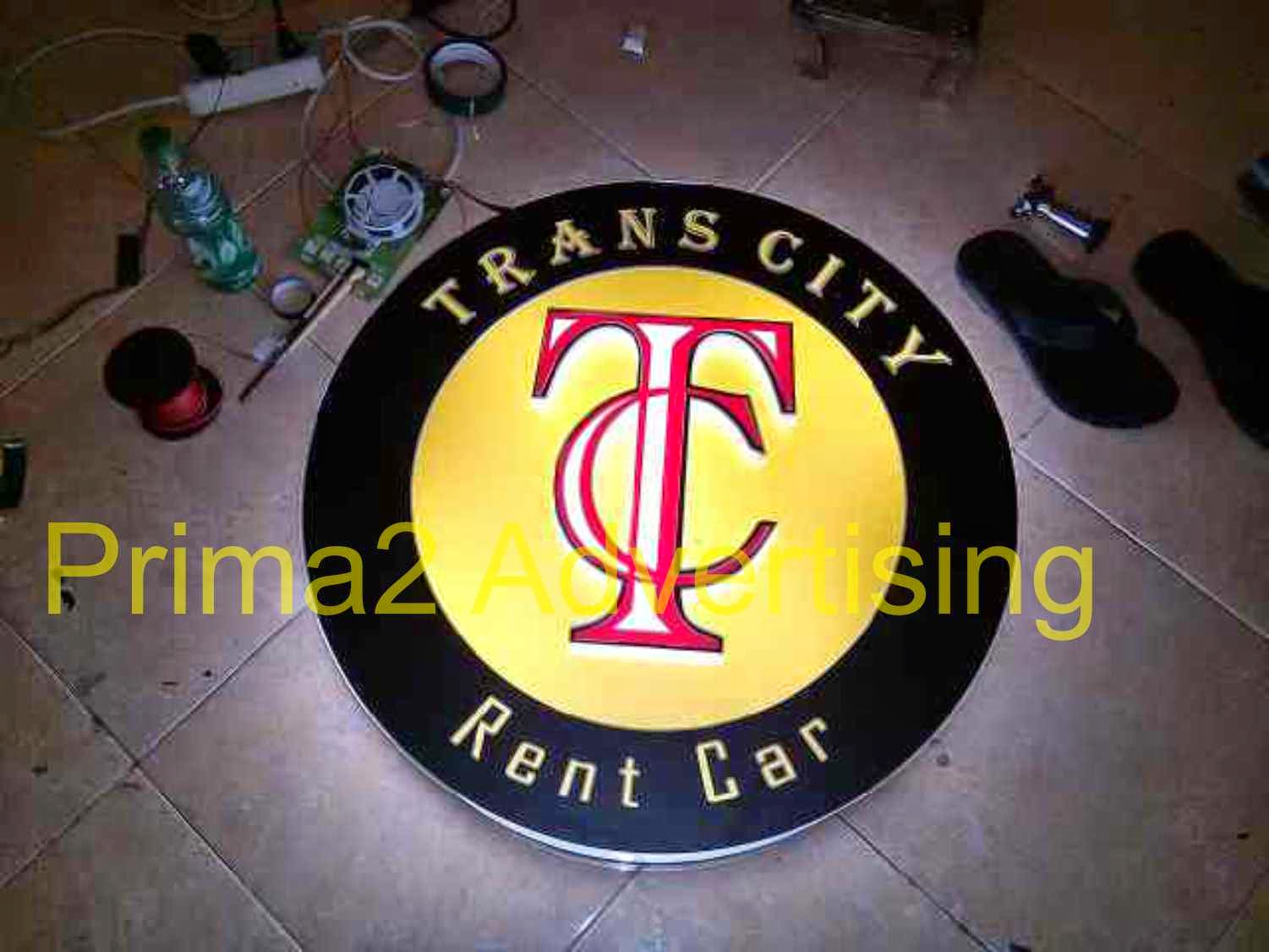 Advertising Surabaya Outdoor - Indoor | Prima2 Adv.: Neon Box Acrylic Logo